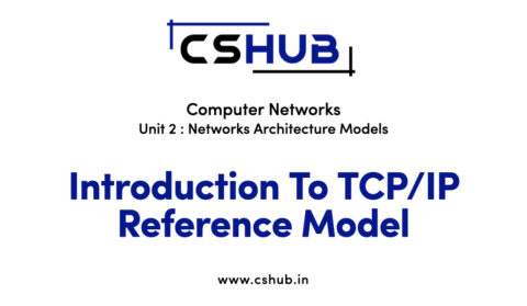 Introduction To TCP/IP Reference Model - Computer Networks