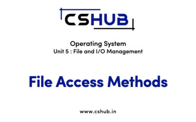 Operating System - CSHUB
