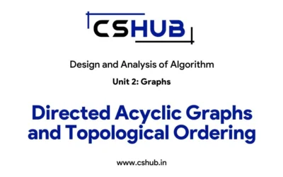 Design and Analysis of Algorithms - CSHUB